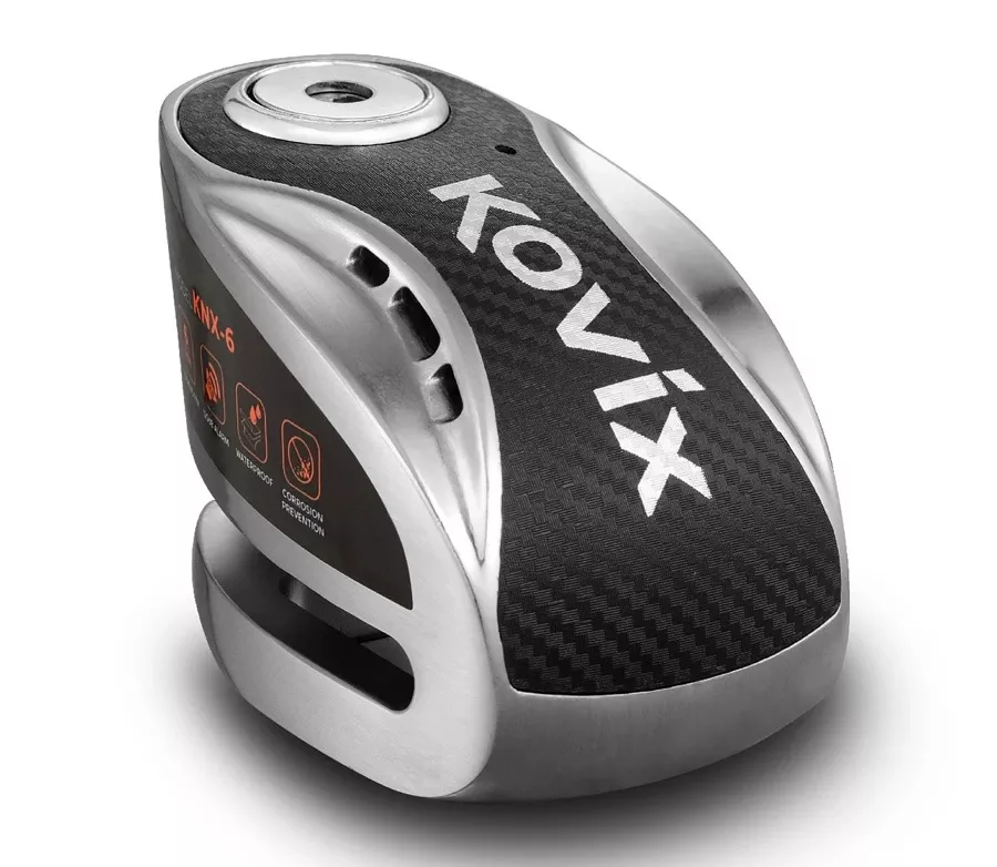 Kotoučový zámek s alarmem Kovix KNX6-BM | Bikers Crown