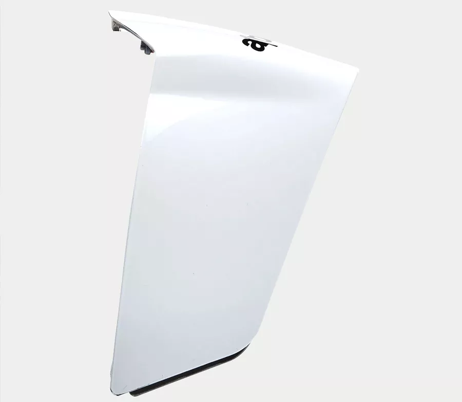 Alpinestars Supertech R10 Race solid white glossy spoiler | Bikers Crown